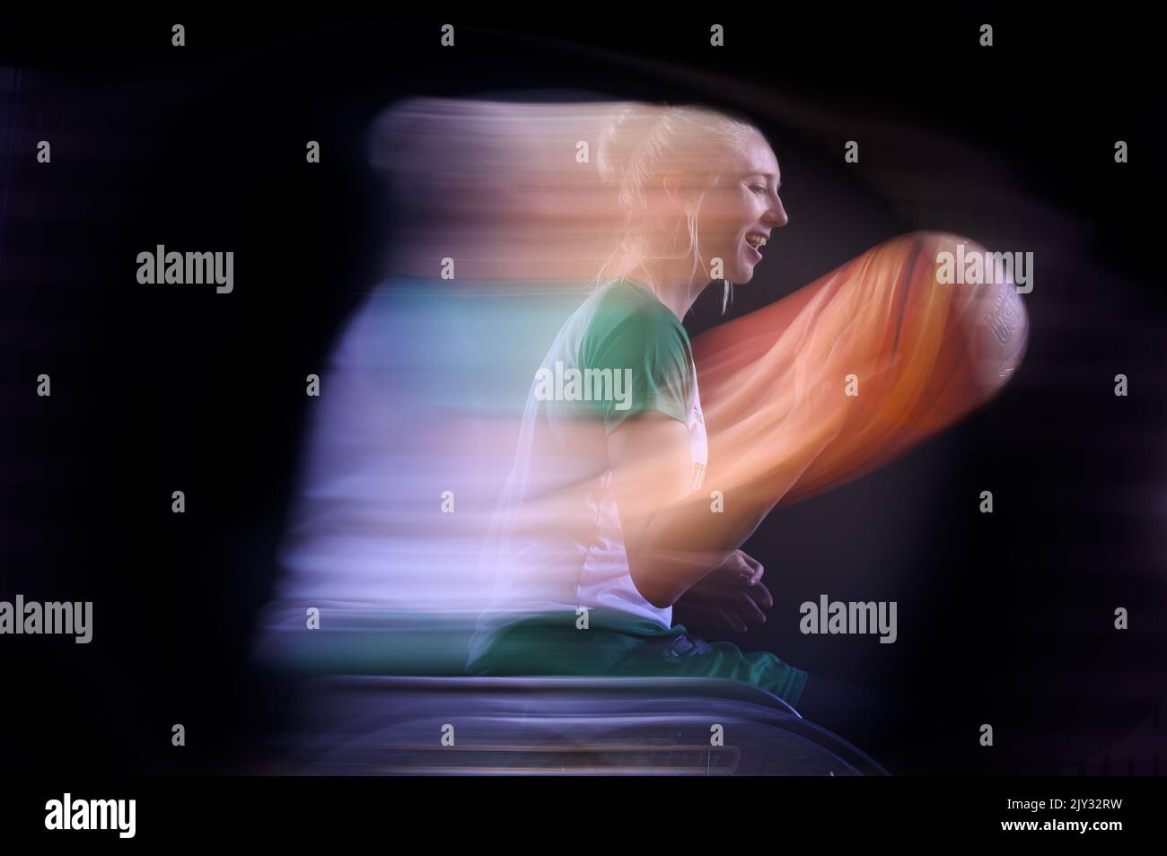 Australian Wheelchair basketballer Amber Merritt poses for a portrait ...