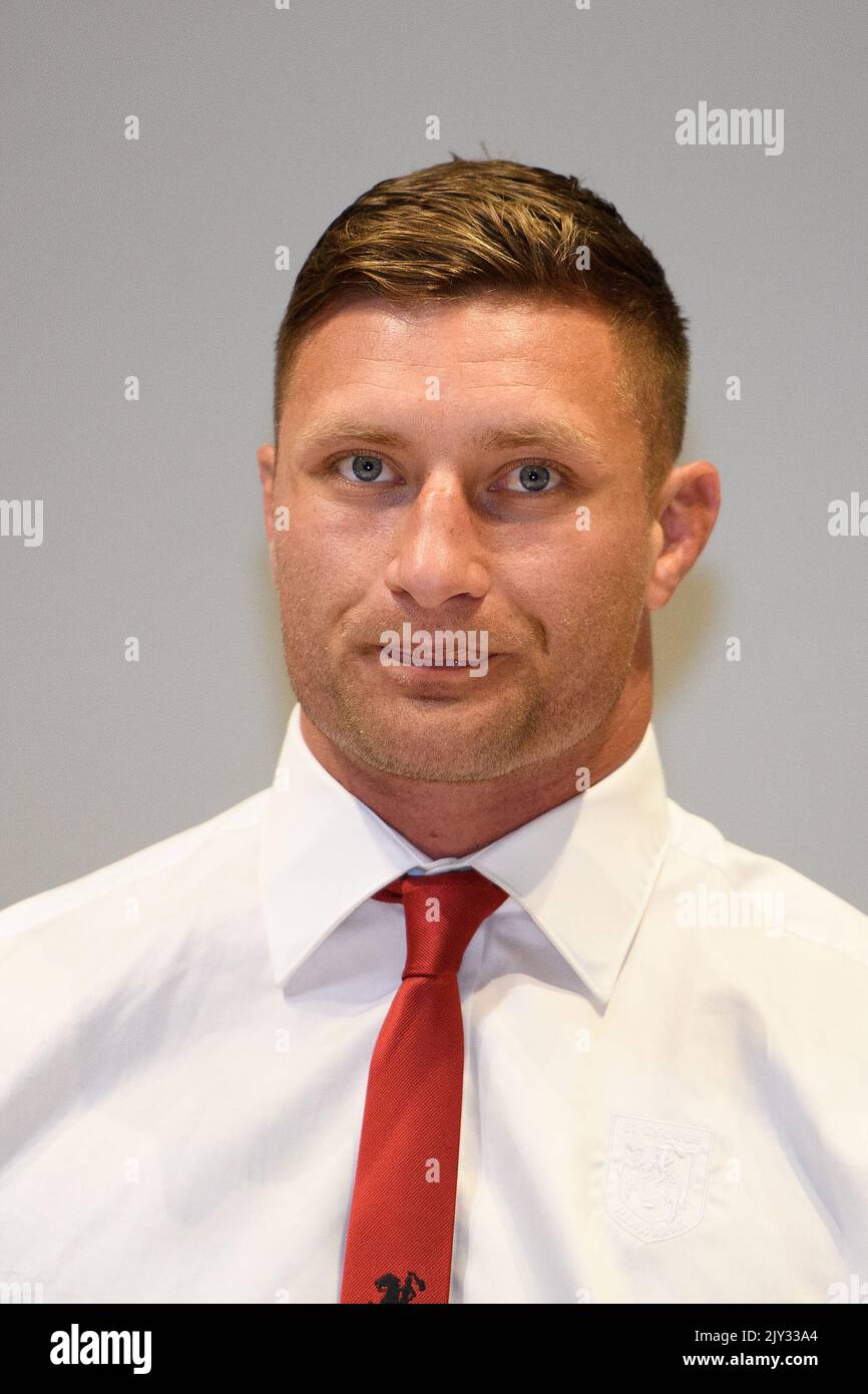 St George Illawarra Dragons player Tariq Sims attends a Judiciary ...