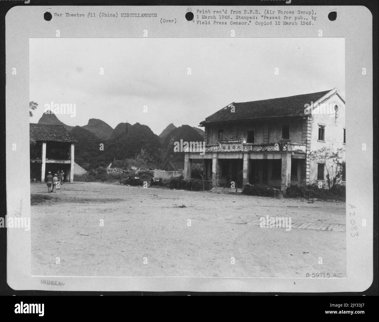 Important Road Junction, Lost By The Japaneseanese On Their Retreat ...