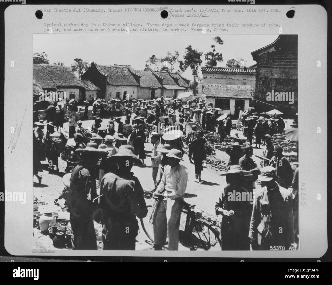 Market day in farming Black and White Stock Photos & Images - Alamy