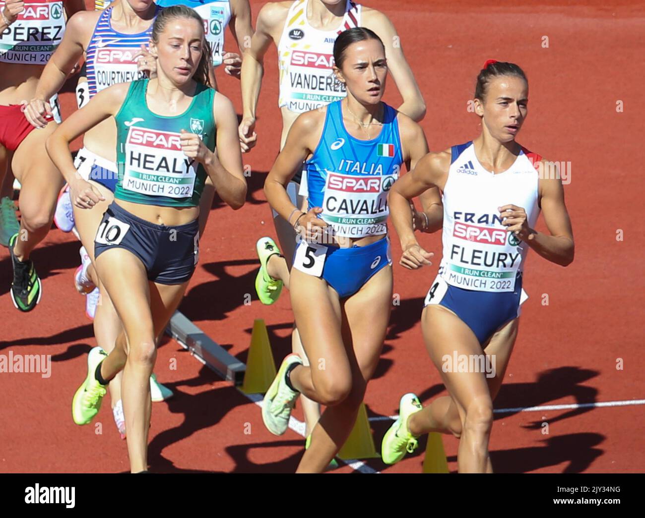 Sarah Healy of Irlande , CAVALLI Ludovica of Italy. And FLEURY Aurore ...