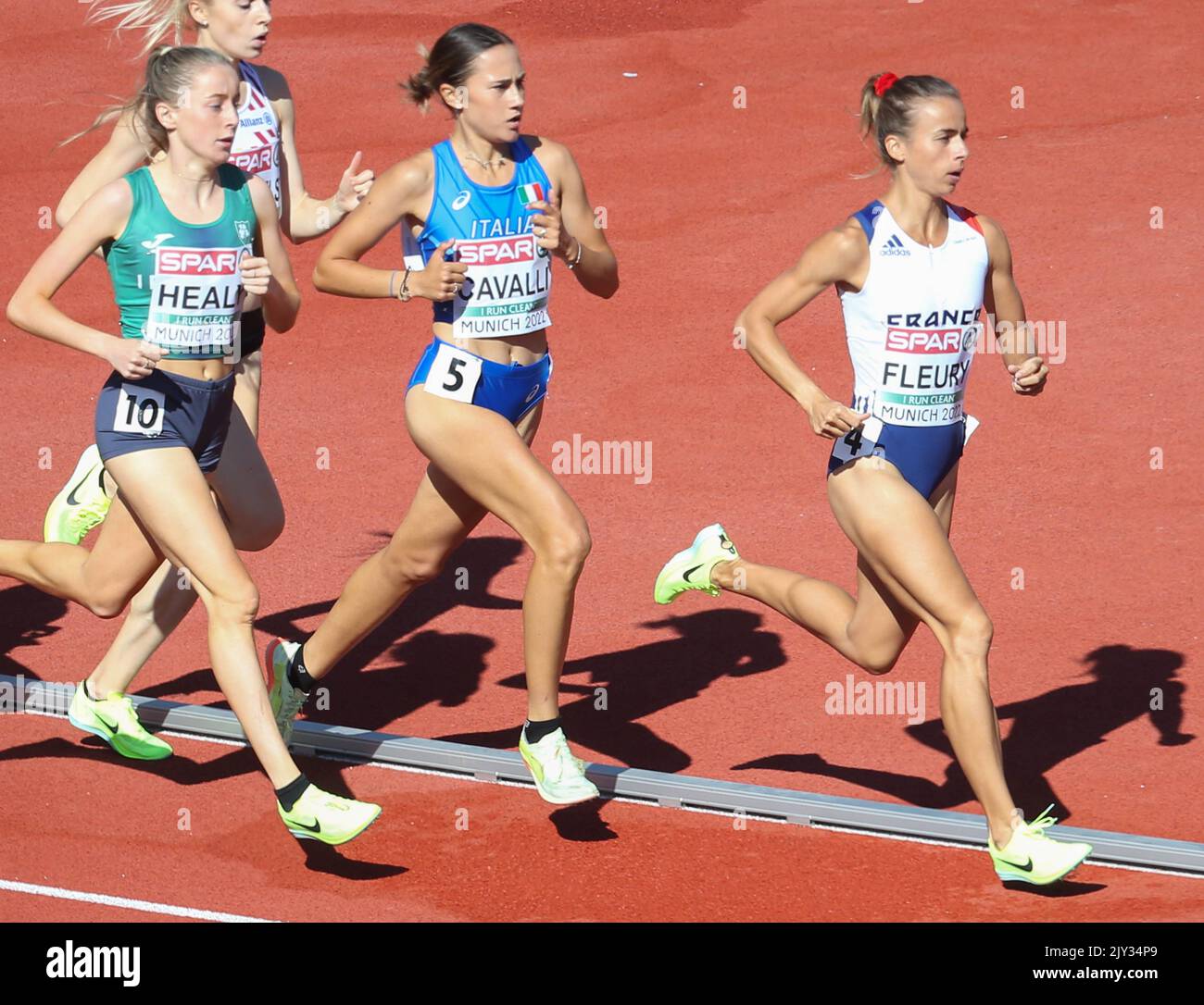 Sarah Healy of Irlande , CAVALLI Ludovica of Italy. And FLEURY Aurore ...