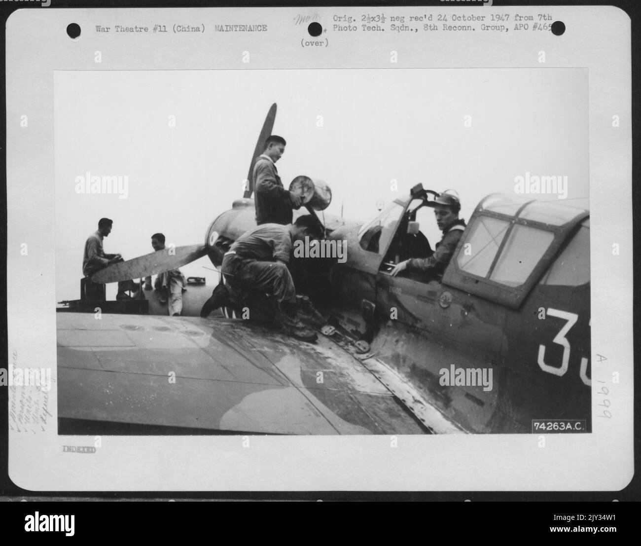 Lt D.D. Bryant, Marshalltown, Iowa, Of The 16Th Fighter Squadron, 51St ...