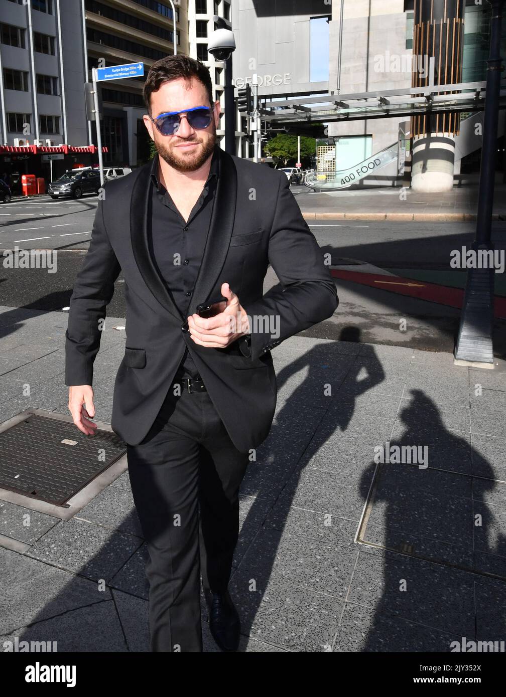 Married at First Sight star Daniel Philip Webb is seen arriving at the ...