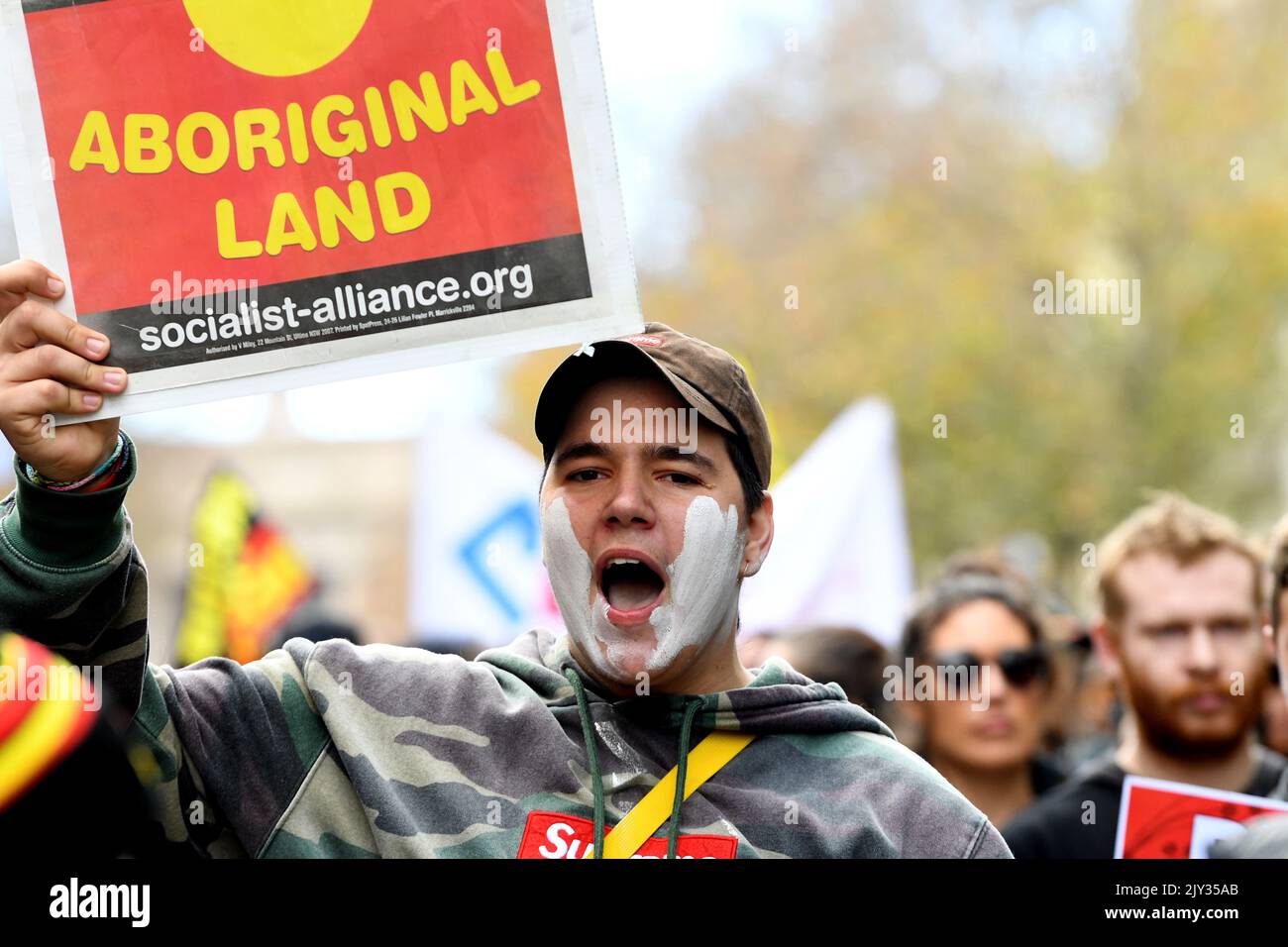 People participate in a NAIDOC (National Aboriginal and Islanders Day ...