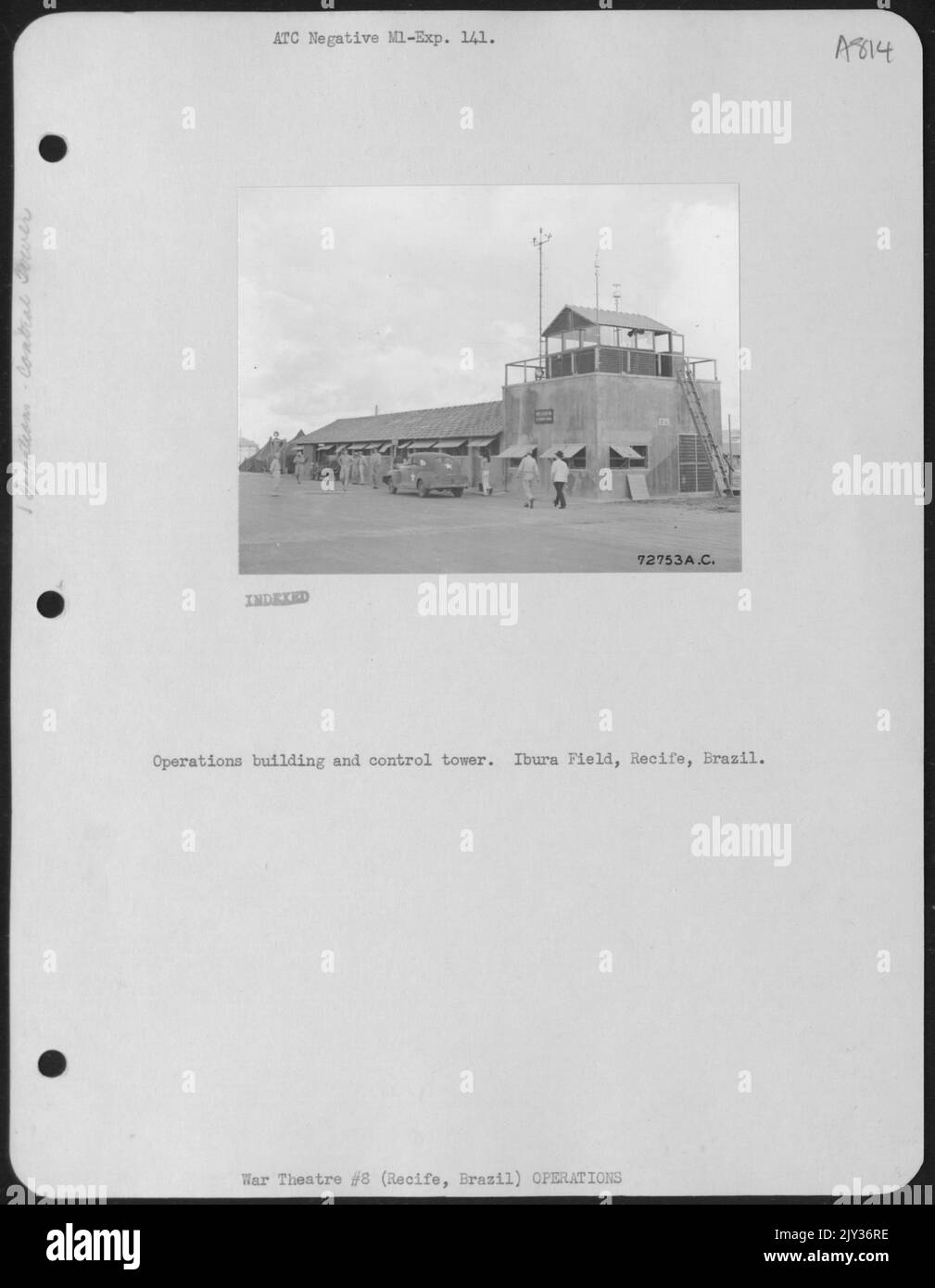 Operations Building And Control Tower. Ibura Field, Recife, Brazil ...