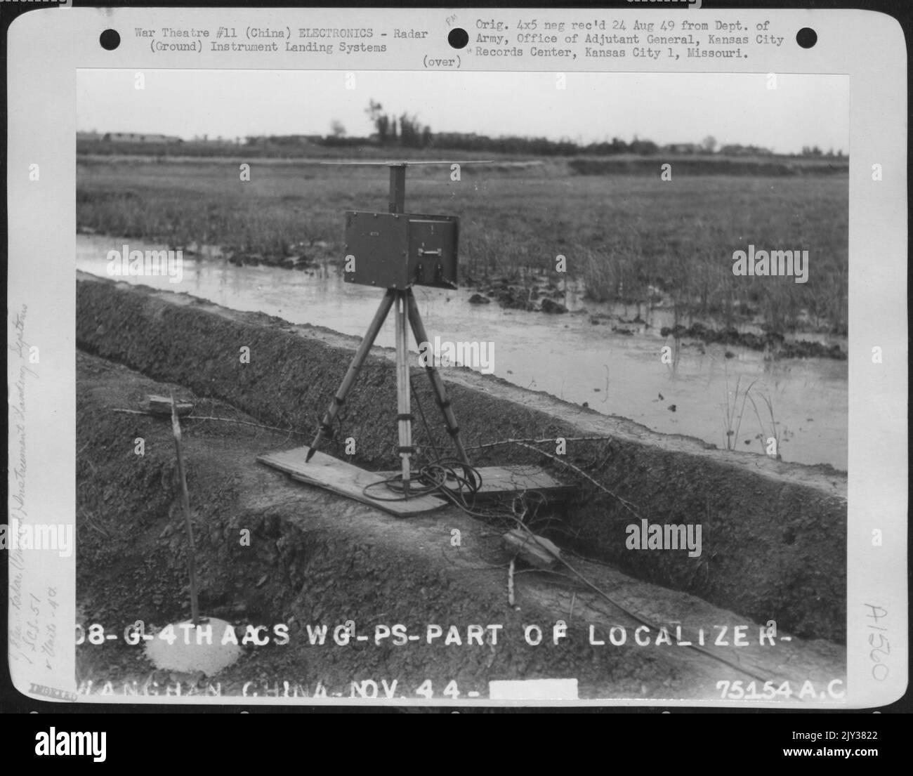 Part Of Scs-51 Localizer Glide Path System Radar Installation Of The ...