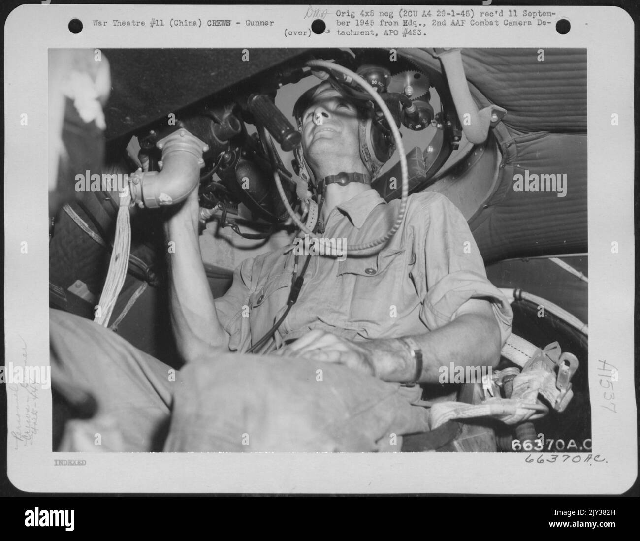 S/Sgt. Everett W. Cords, Rochester, Miss., Top Gunner And Gun Captain ...