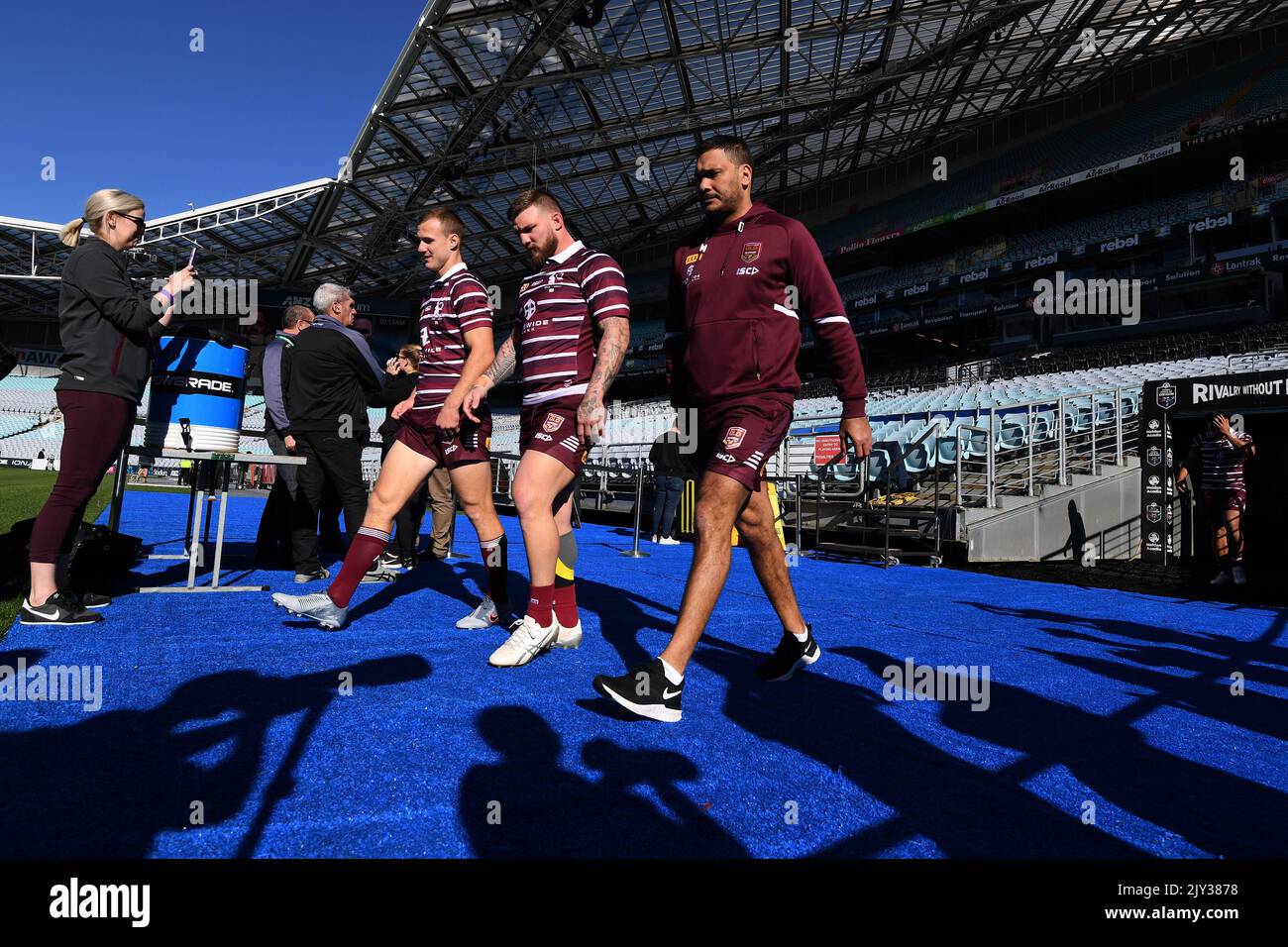 **CAPTION CORRECTION, DALY CHERRY-EVANS** Queensland's Maroons' captain ...