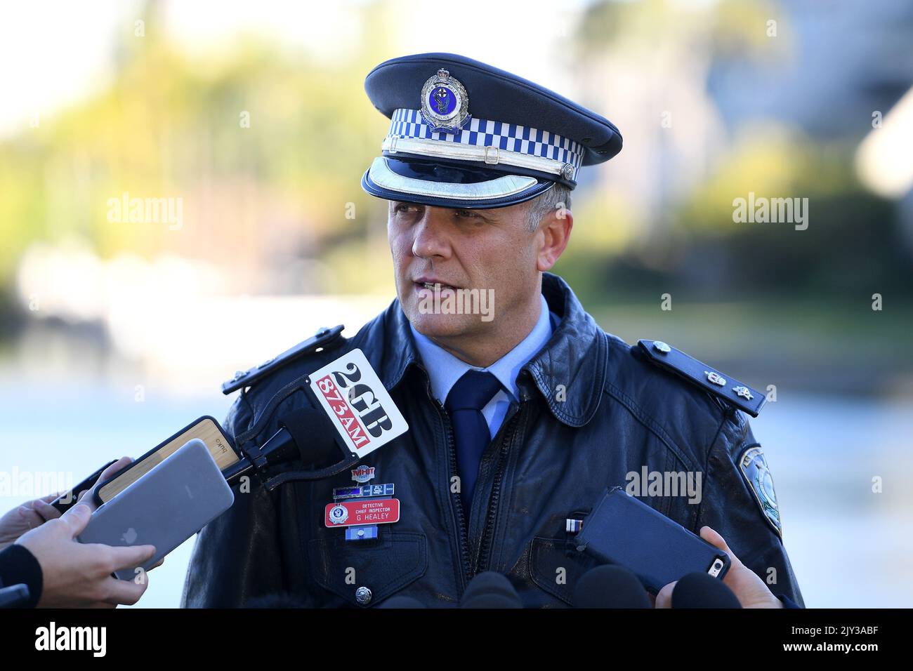 NSW Police Marine Area Command Detective Acting Superintendent Grant ...