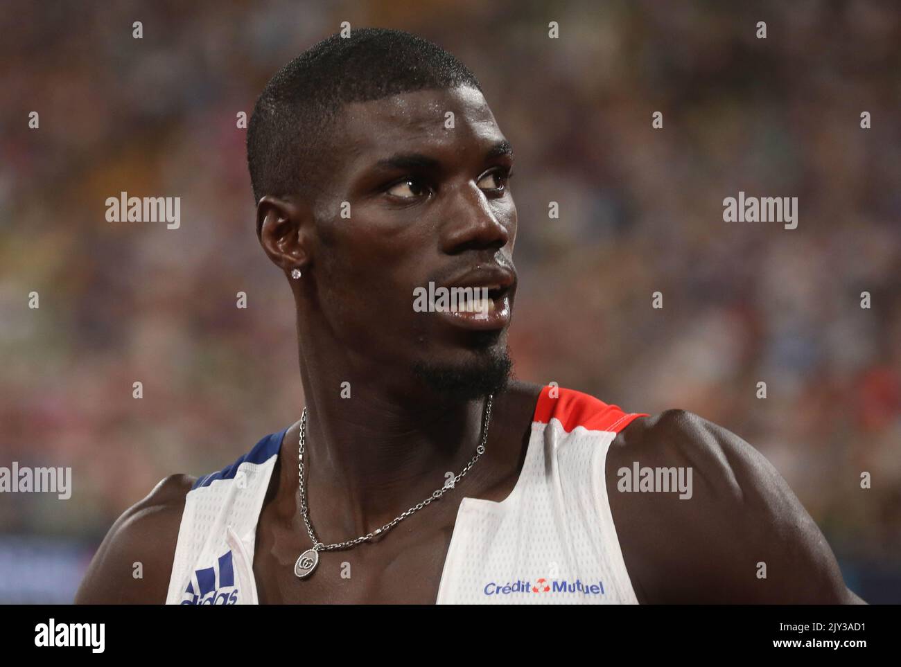 FALL Mouhamadou of France Men's 100m Finale during the European ...