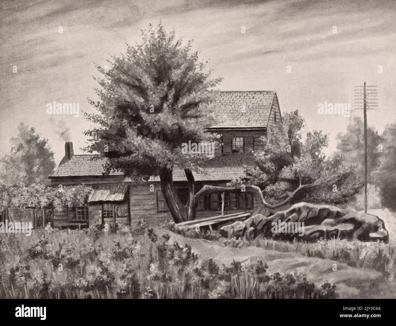 Old house in bronx park hi-res stock photography and images - Alamy