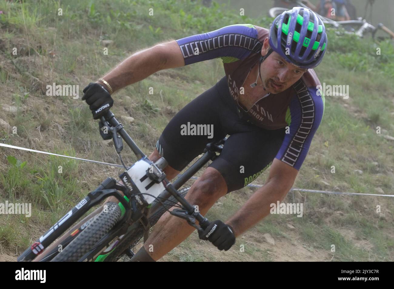 Val Di Sole, Italy. 04th Sep, 2022. (11) Luca Schwarzbauer (GER) during UCI Mountain Bike World ...