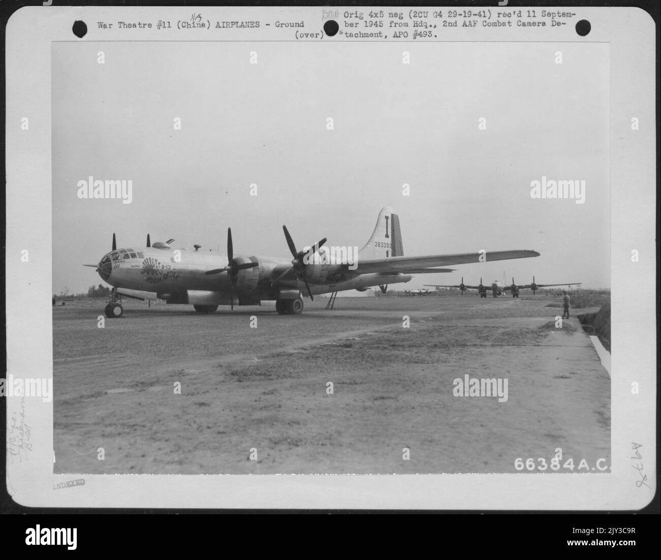 This Boeing B-29 "Superfortress" (A/C No. 263393) Was Nicknamed 'Rush ...