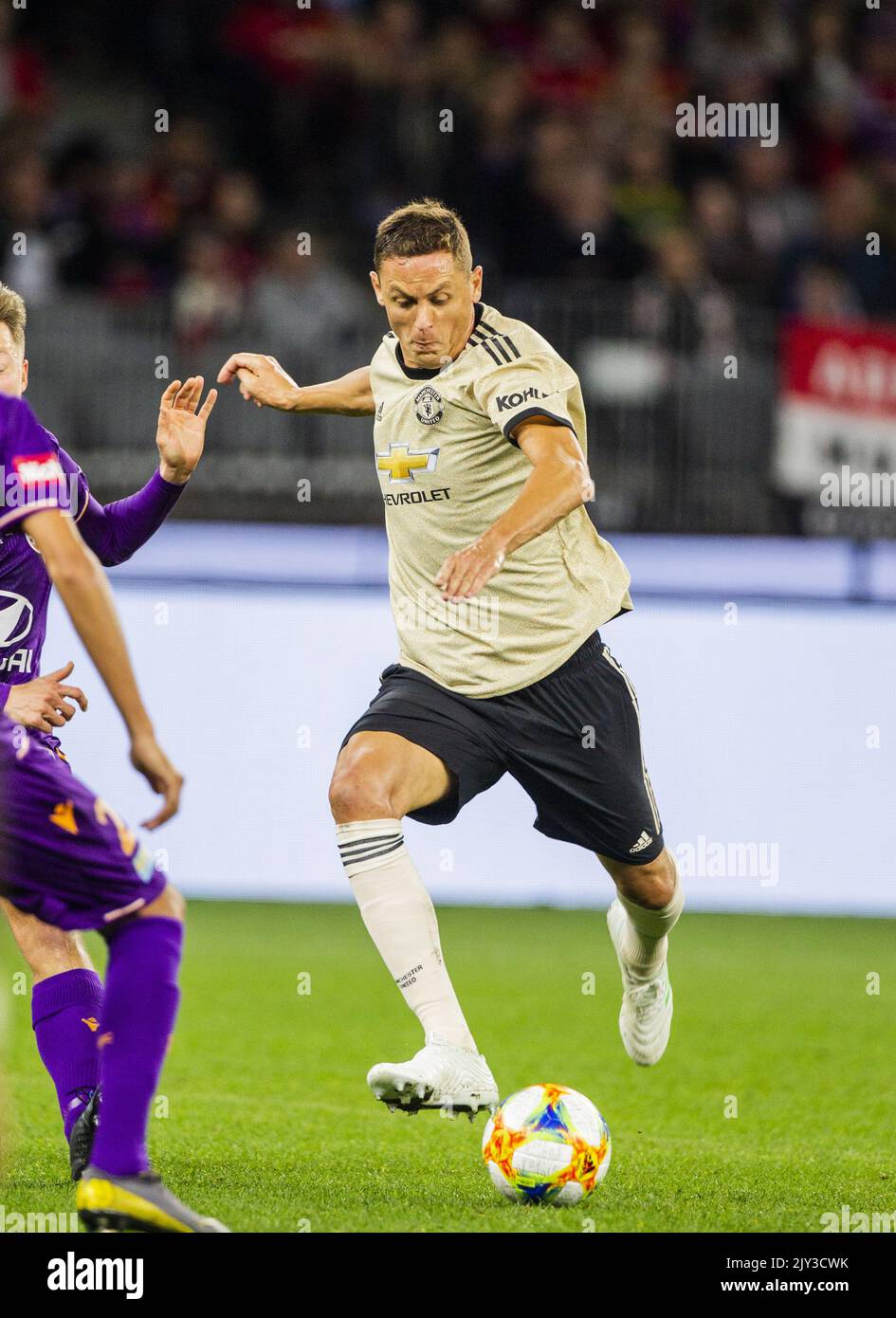 Nemanja Matic of United during the Perth Glory and Manchester United ...