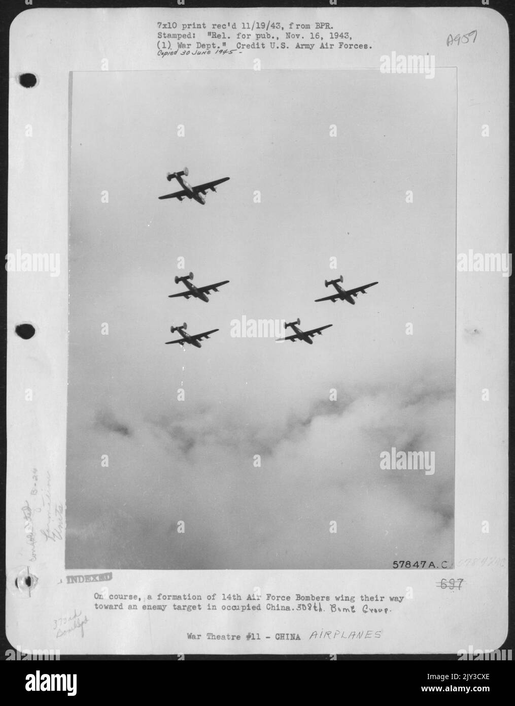 308th bomb group 14th air hi-res stock photography and images - Alamy