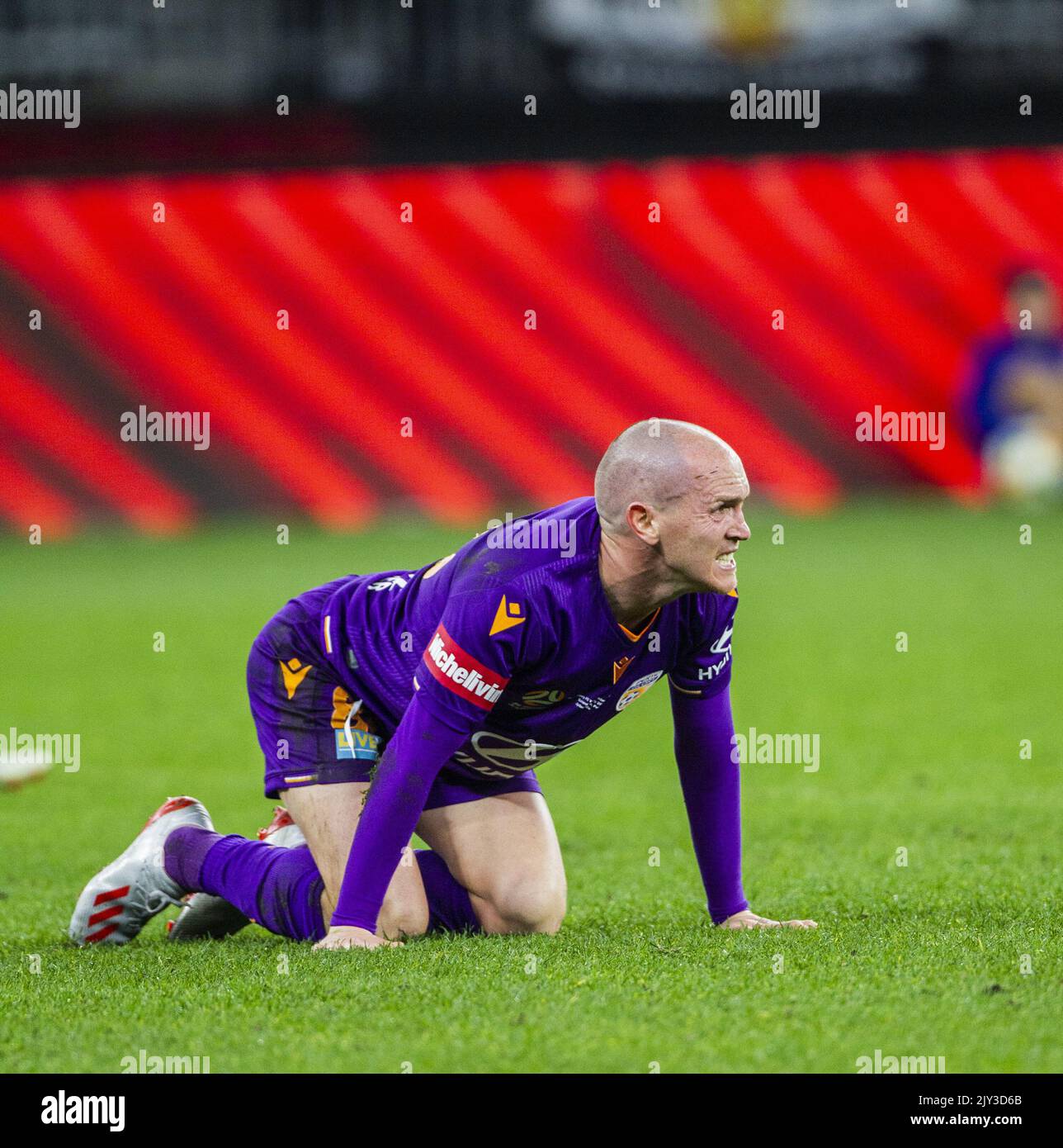 Neil Kilkenny of the Glory during the Perth Glory and Manchester United ...
