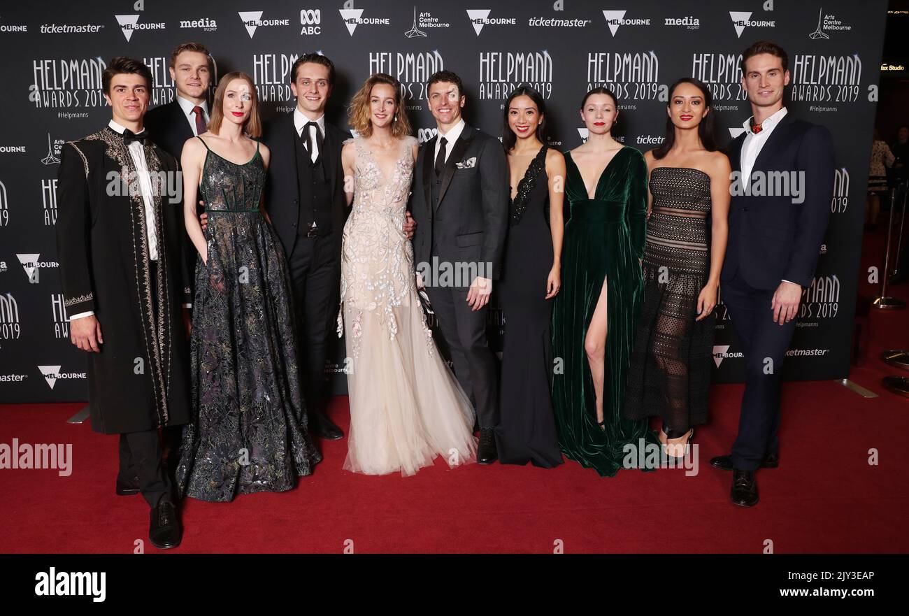Members of the Australian Ballet walk the red carpet at the 19th Annual ...