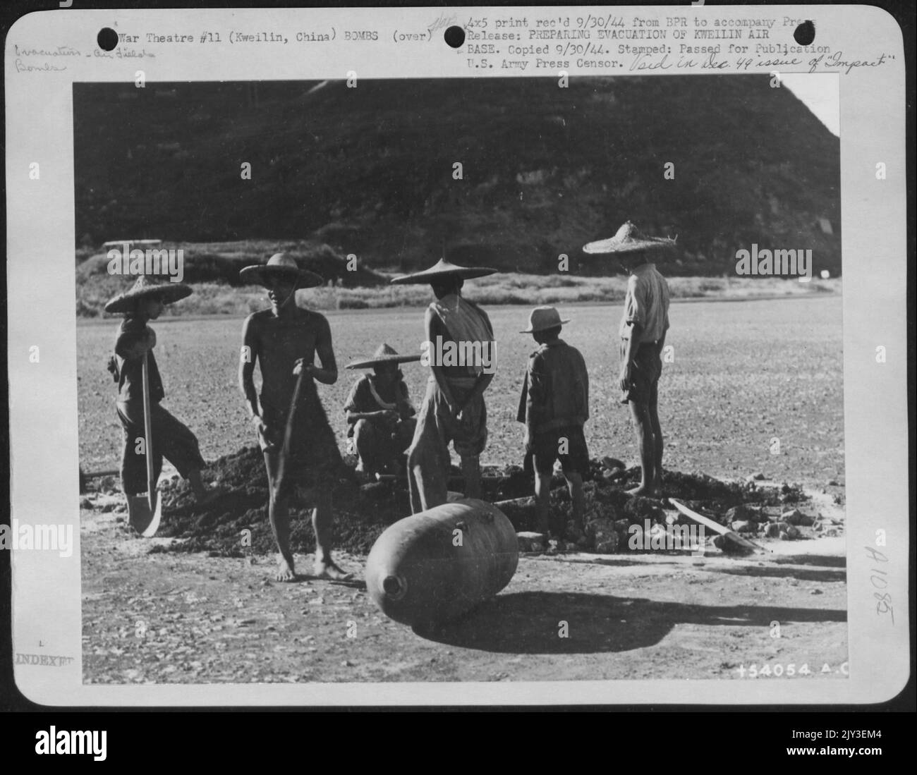 PREPARING EVACUATION OF KWEILIN AIR BASE. before evacuating the Kweilin ...