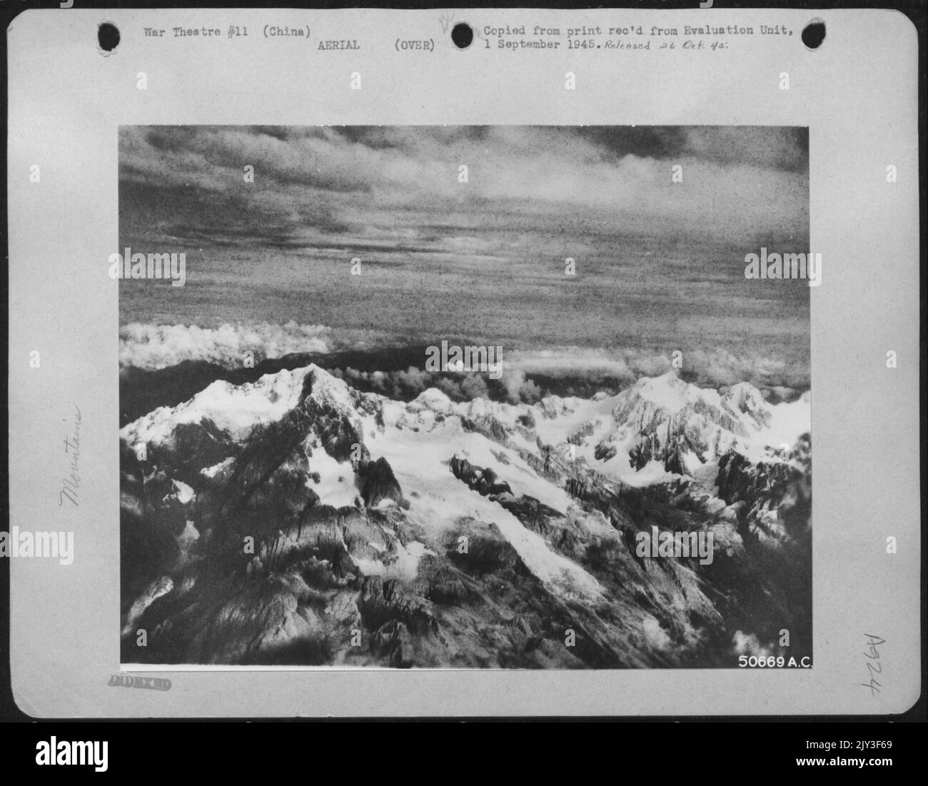 The "hump" at Lekiang, China-Burma border Stock Photo - Alamy