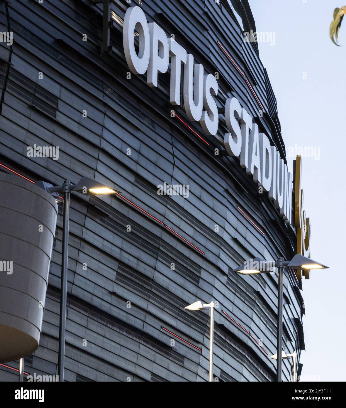 Optus Stadium before the Manchester United and Leeds United football ...