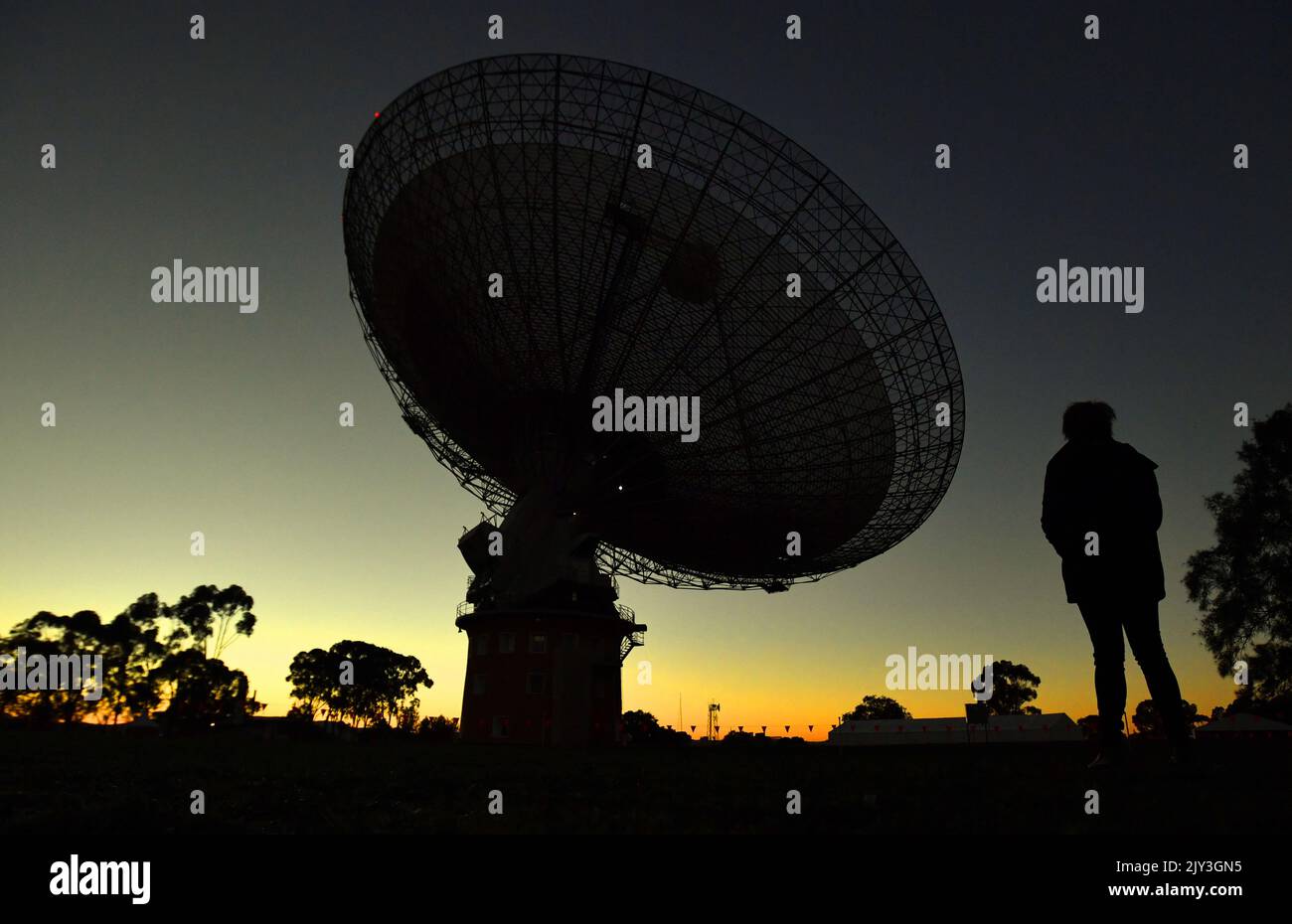 The CSIRO Parkes Observatory is seen ahead of the 50th anniversary of ...