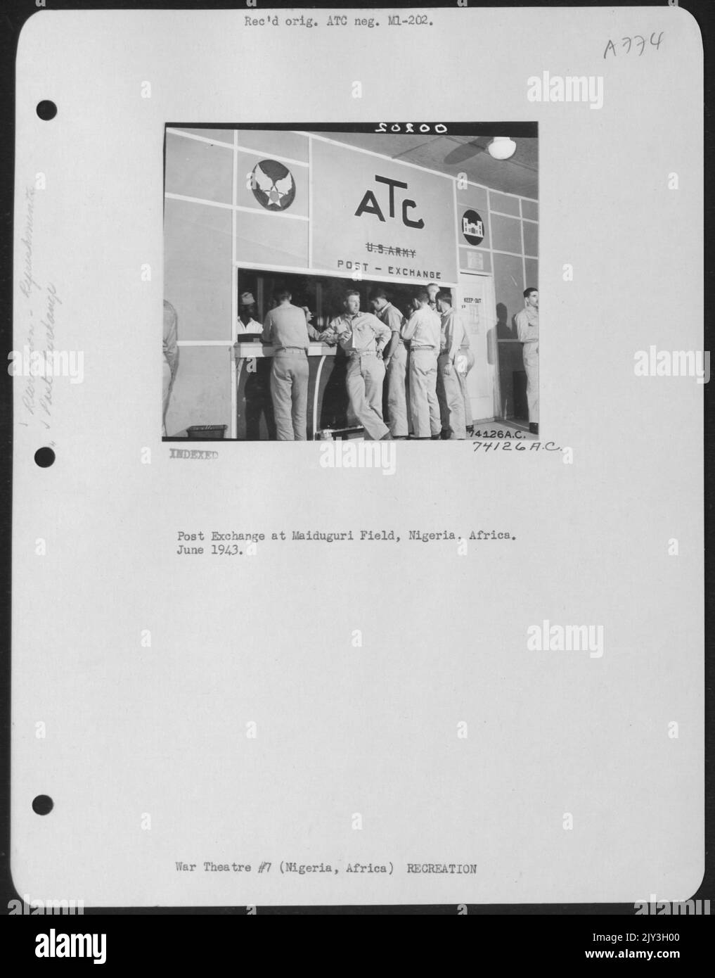 post-exchange-at-maiduguri-field-nigeria-africa-june-1943-stock