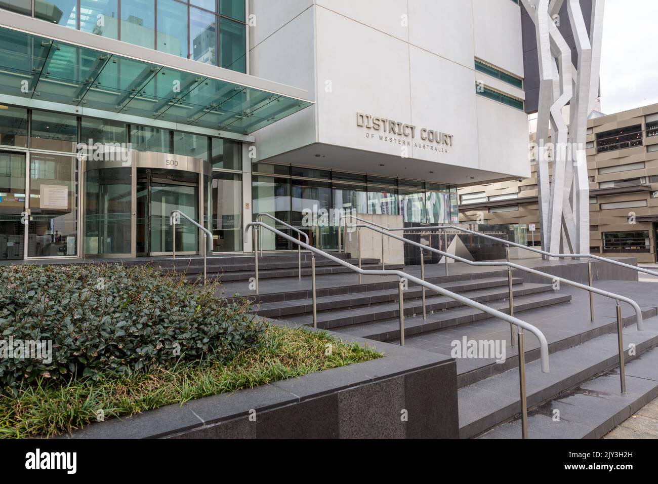 A general view of the District Court in Perth on Friday, July 19, 2019 ...