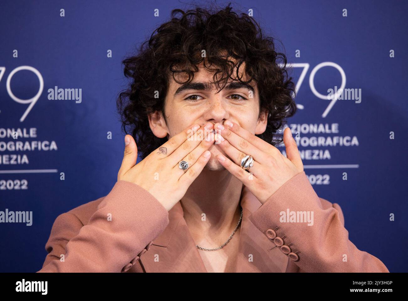 Jack Dylan Grazer attends the photocall for "Dreamin' Wild" at the 79th ...
