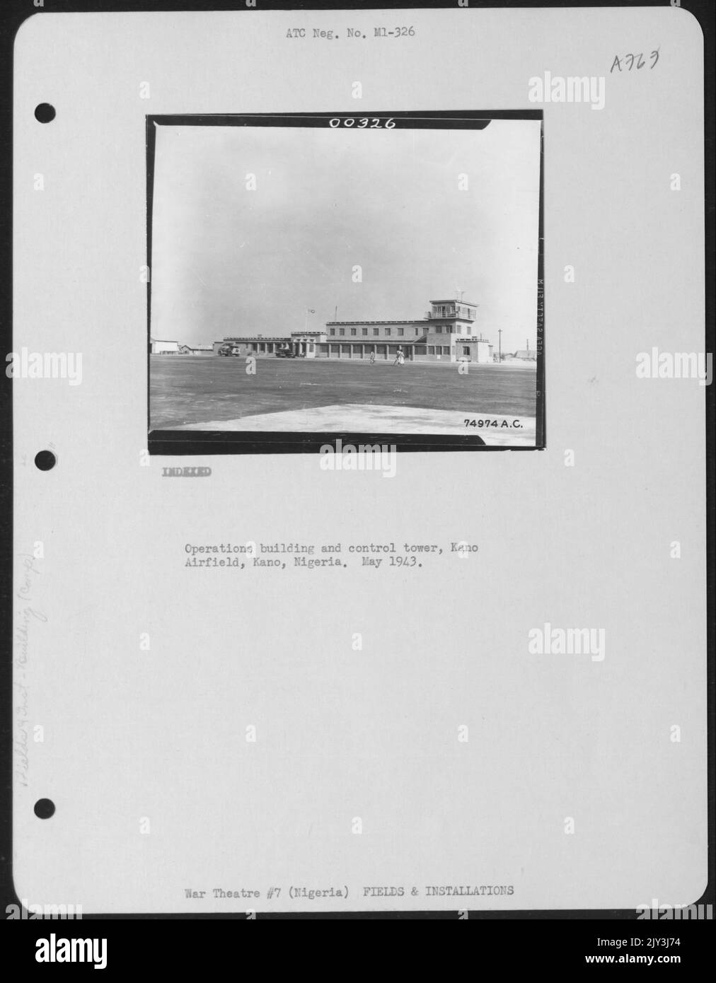 Operations Building And Control Tower, Kano Airfield, Kano, Nigeria ...