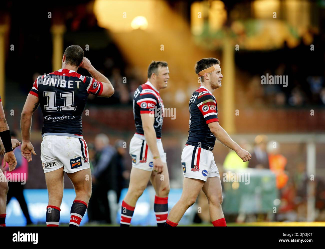 Luke Keary of the Roosters during the Round 18 NRL match between the ...