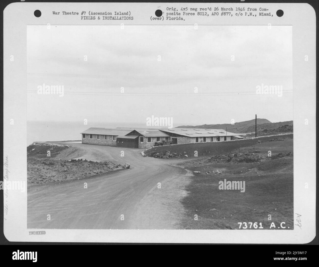 Air Transport Command Enlisted Men's Quarters On Ascension Island. 5 ...