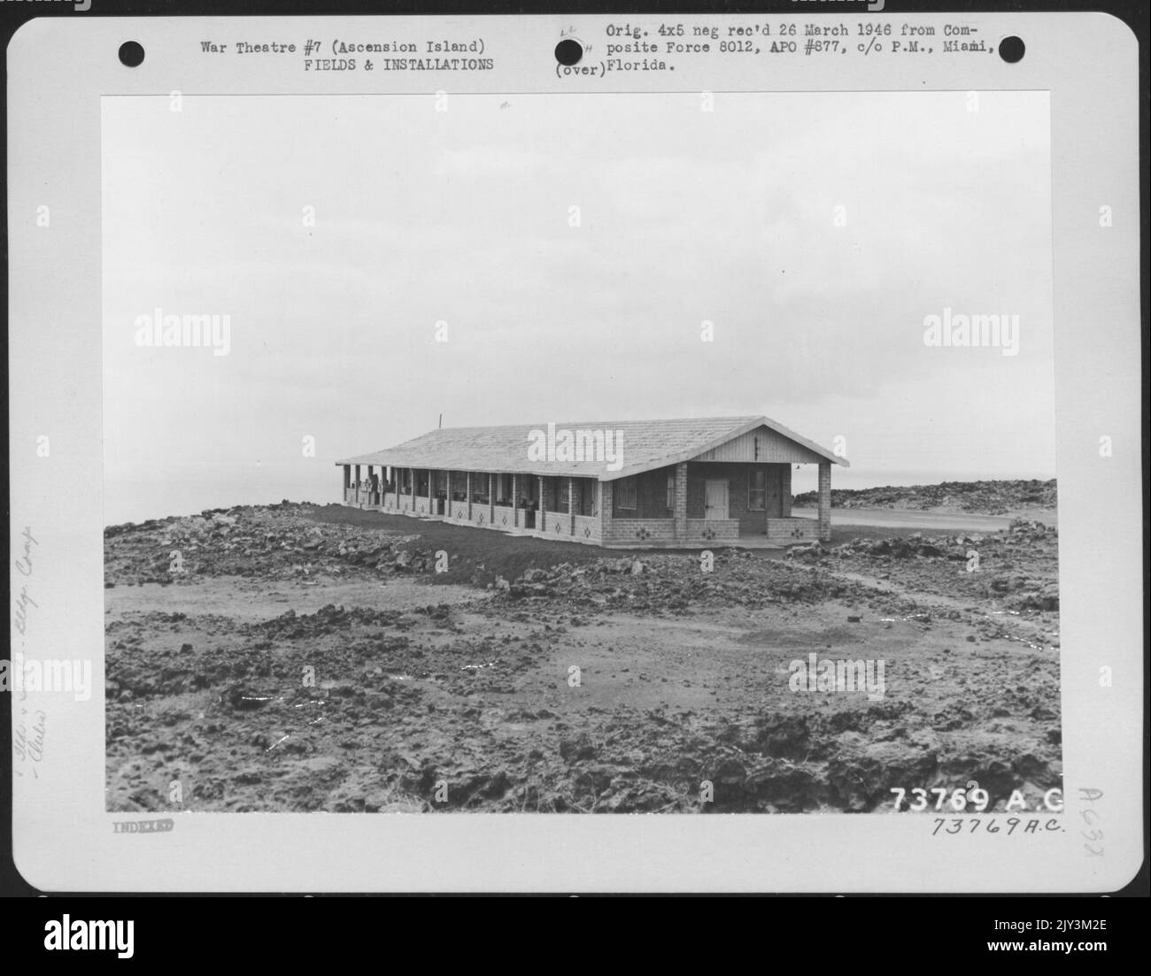 Air Transport Command Enlisted Men's Club On Ascension Island. 5 ...