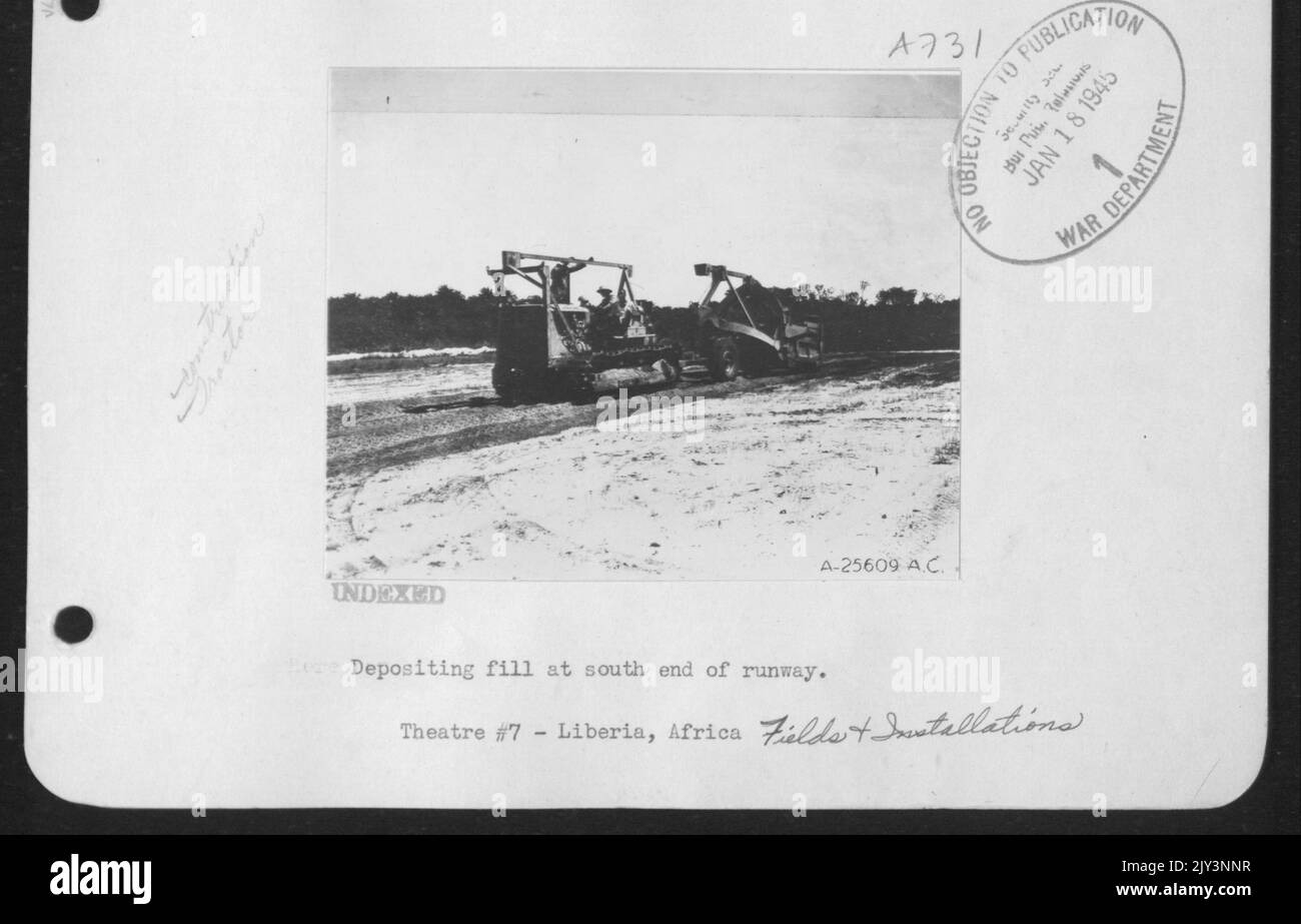 Ground fill Black and White Stock Photos & Images - Alamy