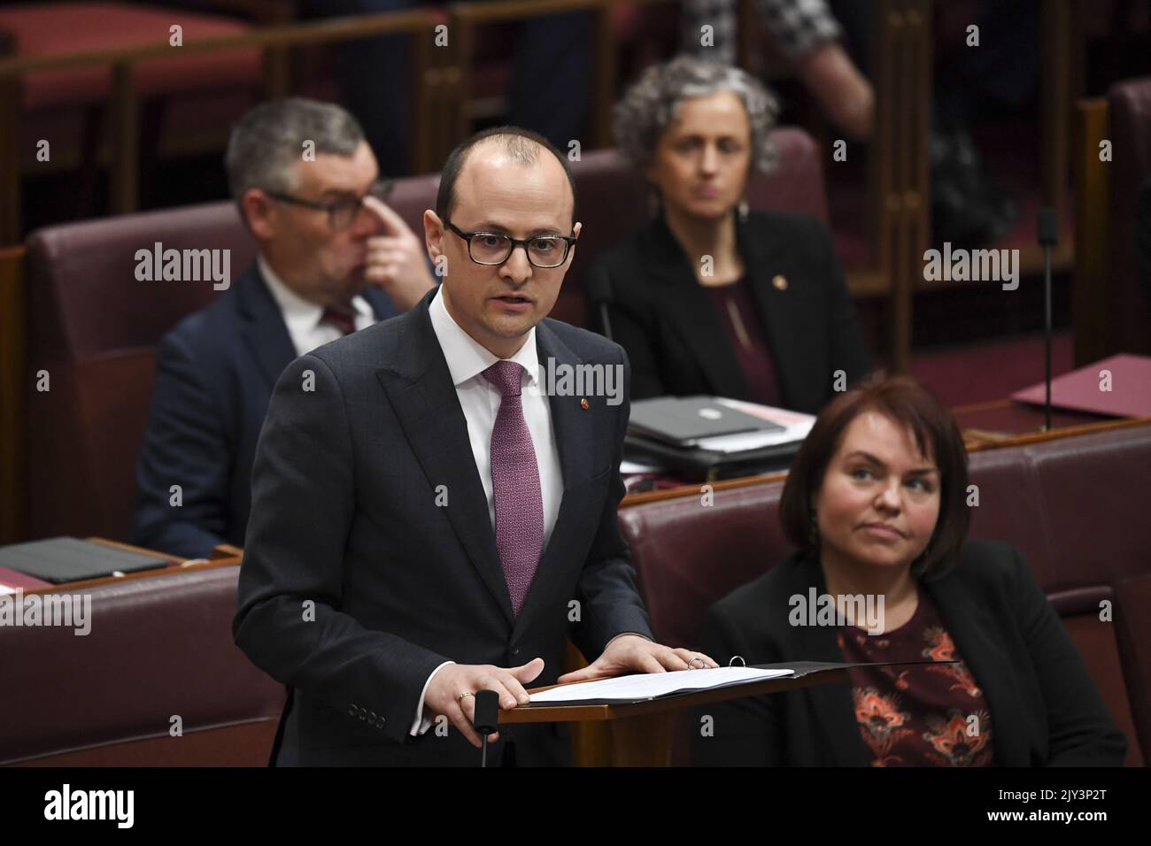 Labor Senator for Victoria Raff Ciccone delivers his first speech in ...