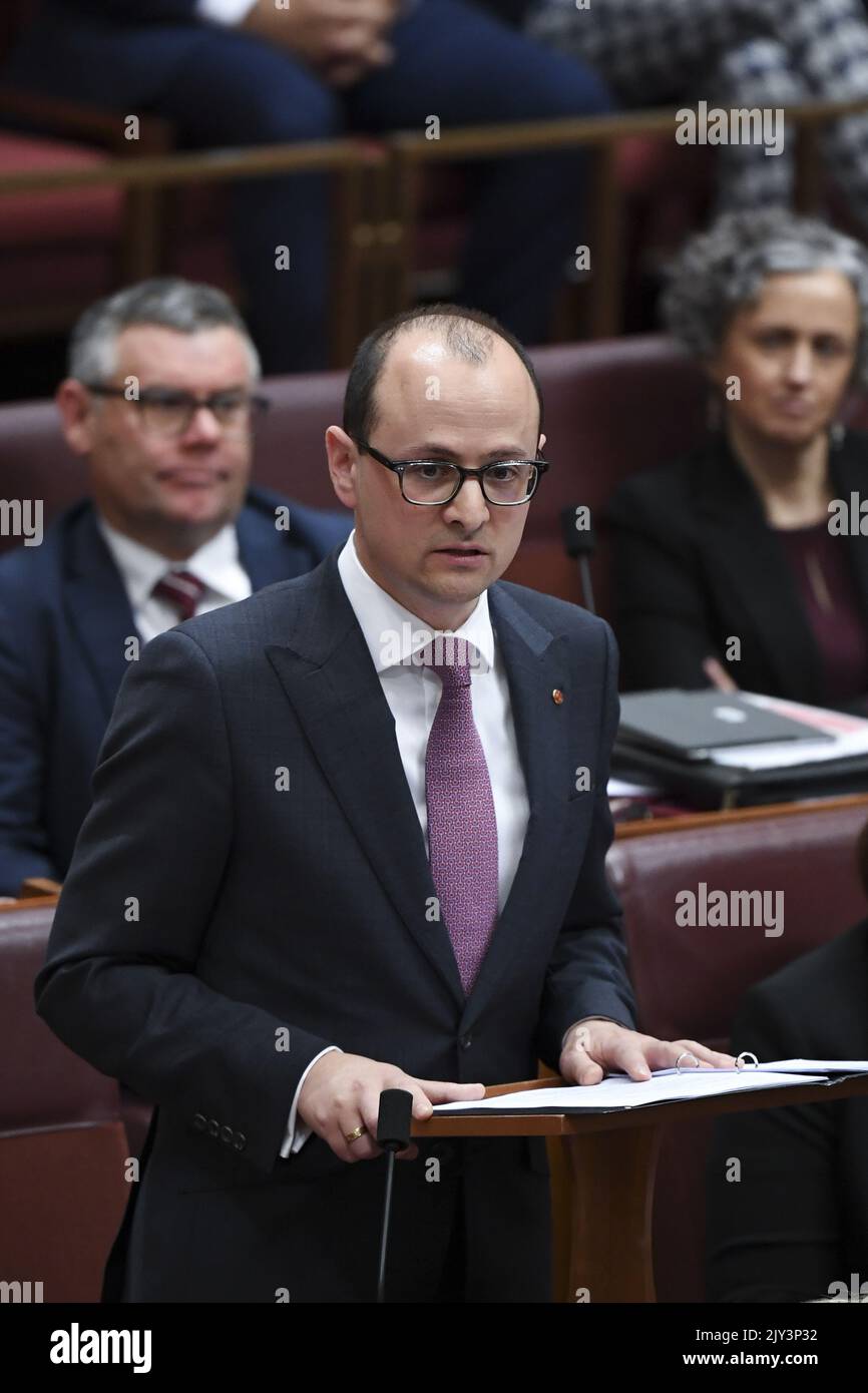 Labor Senator for Victoria Raff Ciccone delivers his first speech in ...