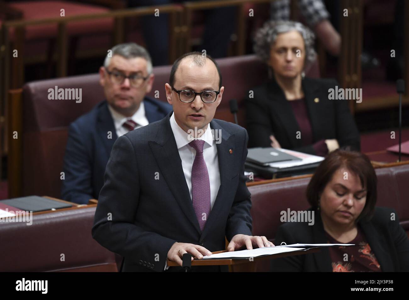Labor Senator for Victoria Raff Ciccone delivers his first speech in ...