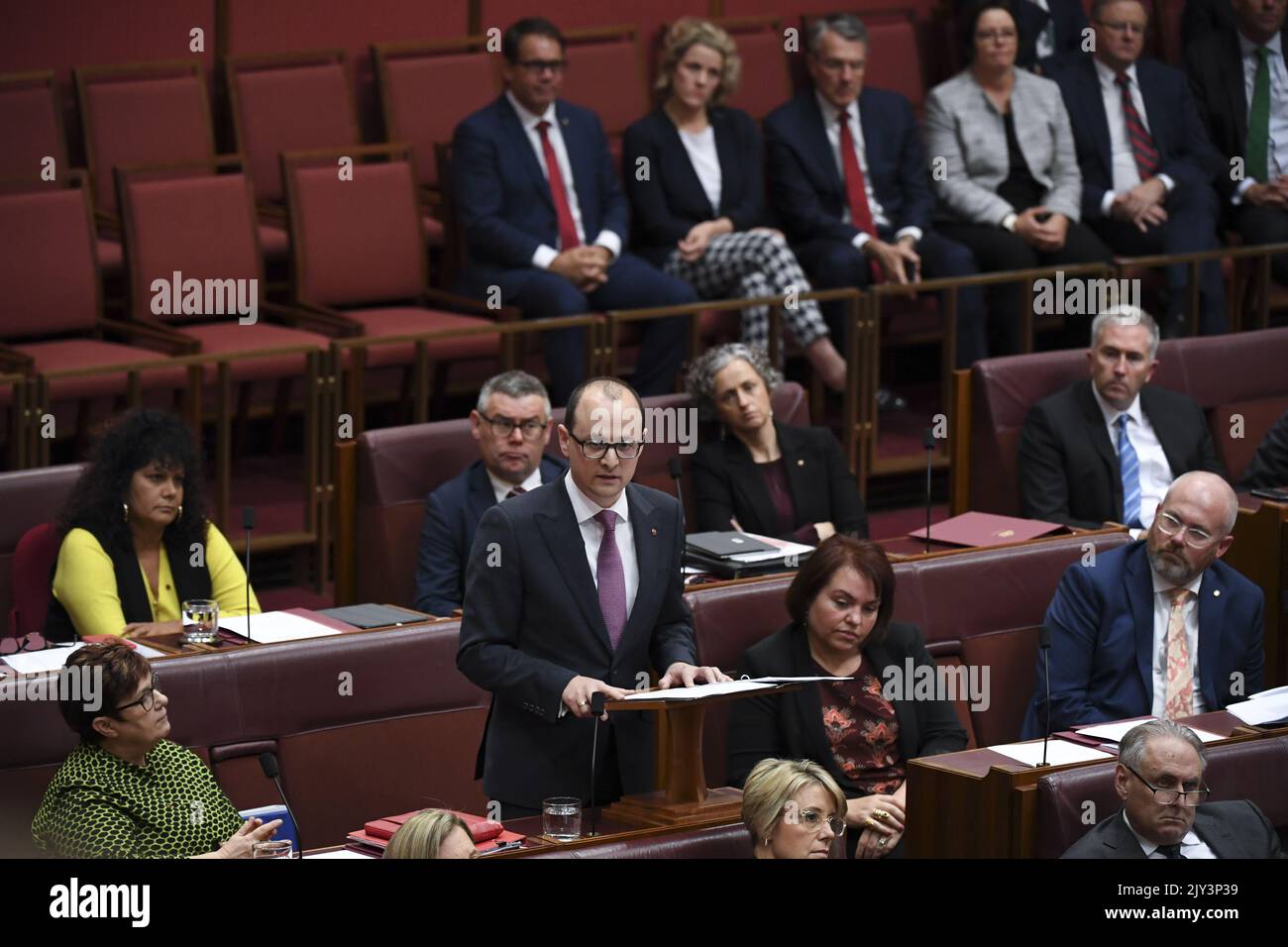 Labor Senator for Victoria Raff Ciccone delivers his first speech in ...