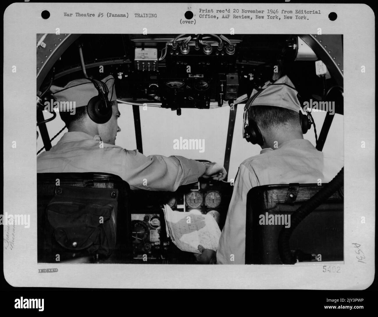 The Orientation Flight Over Panama Acquaints The New Pilot Trainee With ...