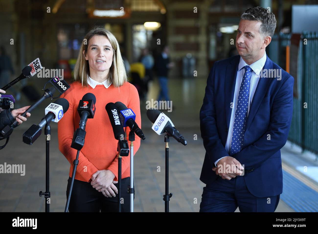 Head of Cities for Uber Australia and New Zealand Kate Stannett (left ...