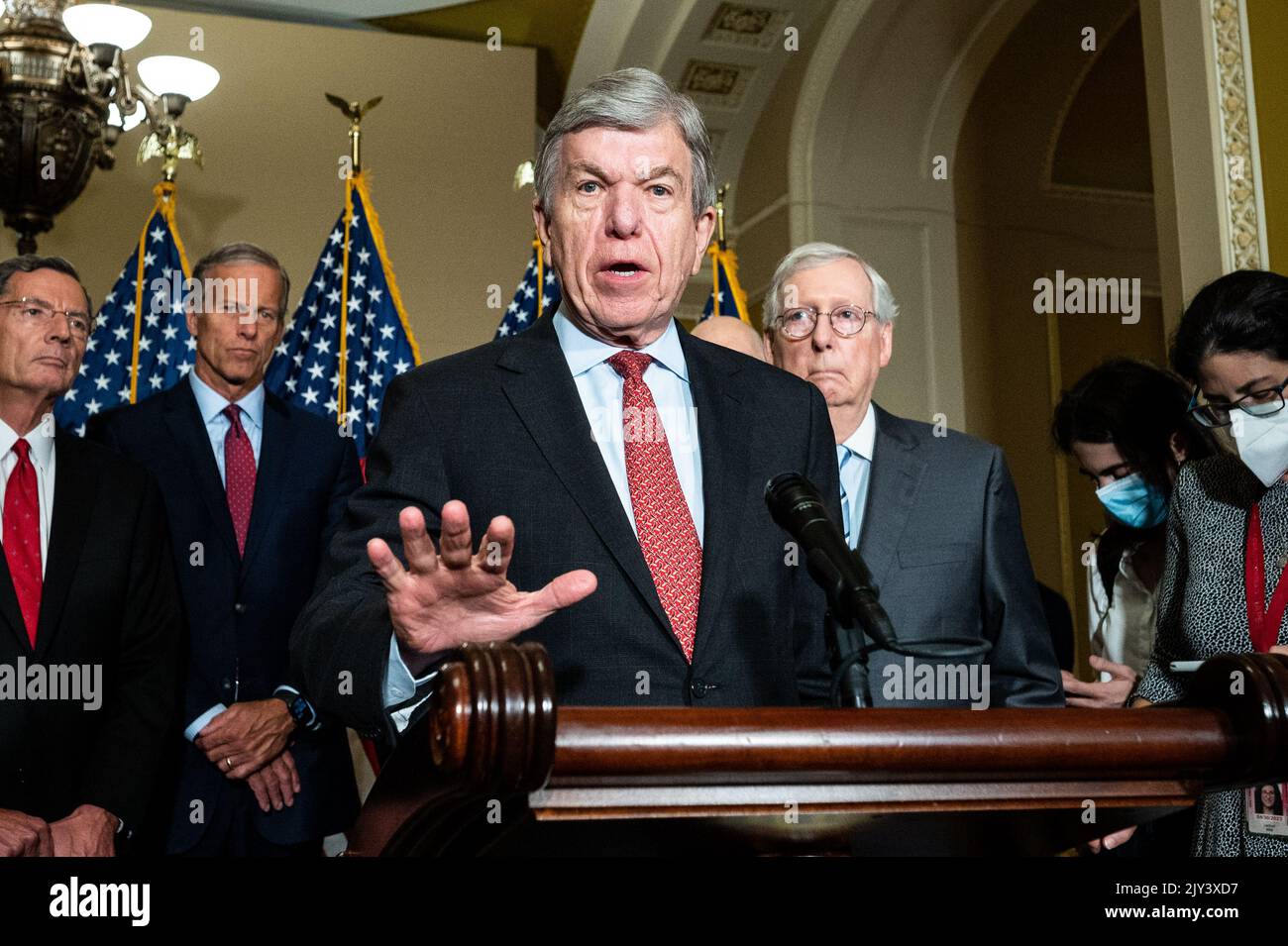 Washington, United States. 07th Sep, 2022. U.S. Senator Roy Blunt (R-MO ...