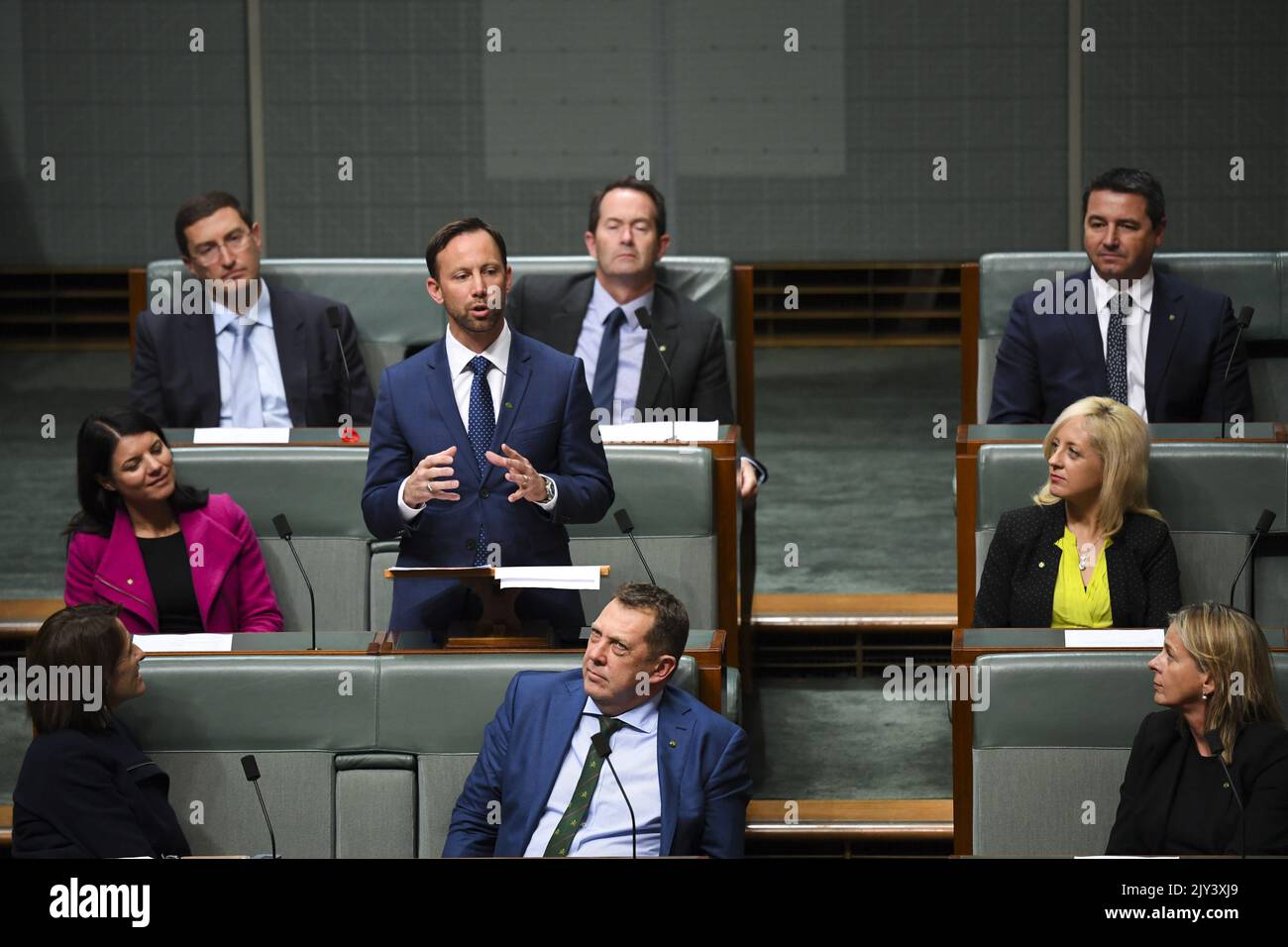 Liberal MP for Stirling Vince Connelly delivers his first speech in the ...