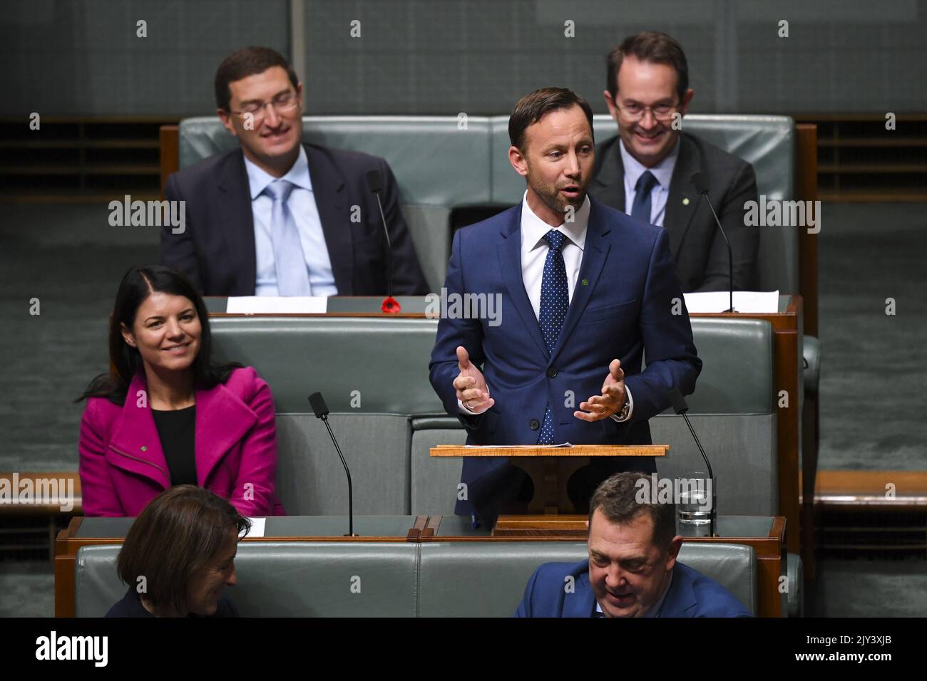 Liberal MP for Stirling Vince Connelly delivers his first speech in the ...