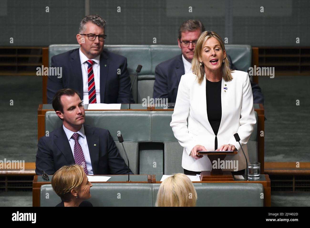 Liberal MP for Moncrief Angie Bell delivers her first speech in the ...