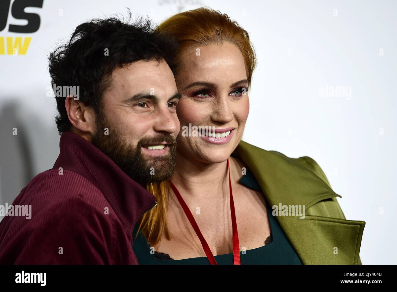 Cameron Merchant (left) and Jules Robinson are seen during the Fast ...