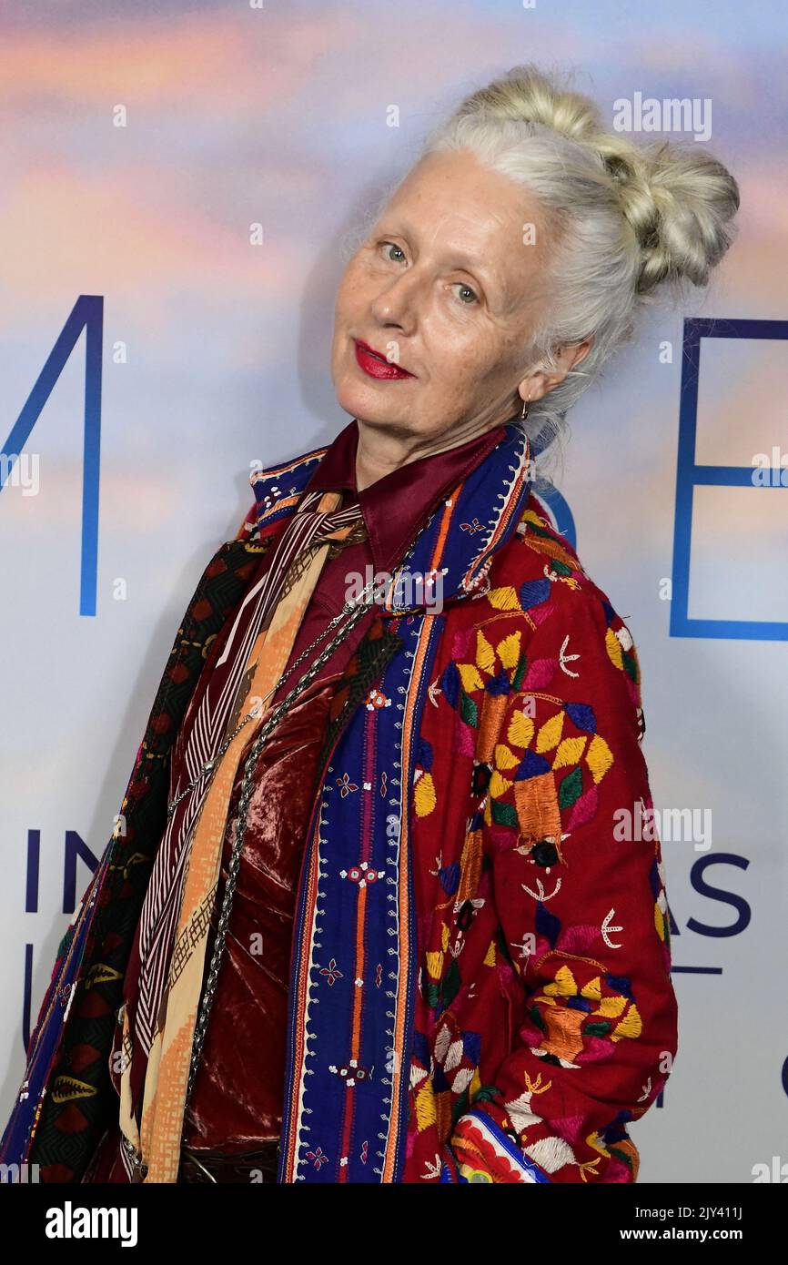 Model Sarah Jane Adams Is seen during the premiere of the Australian ...