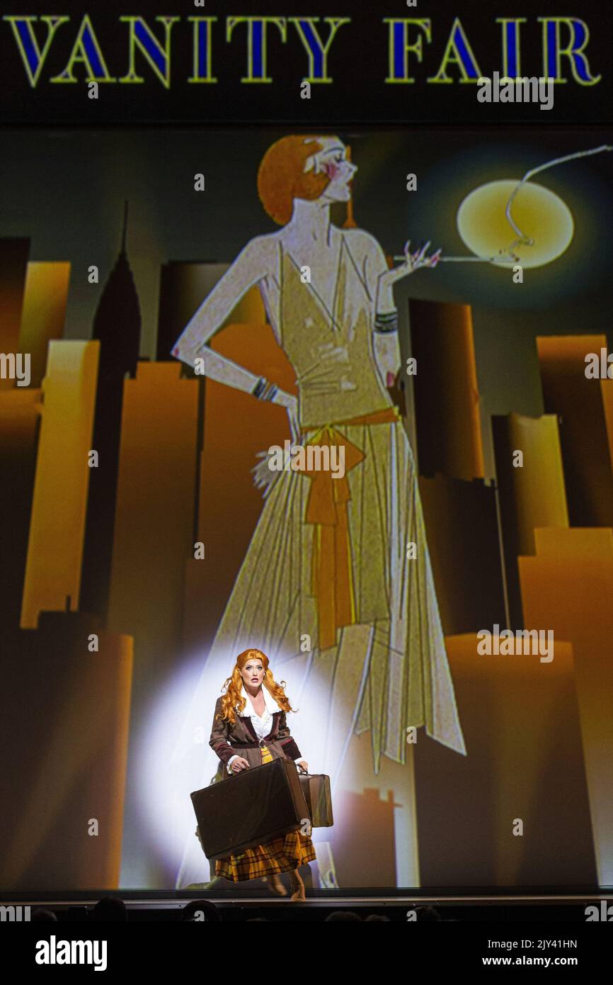 Annie Aitken performs as Millie, during a Thoroughly Modern Millie ...