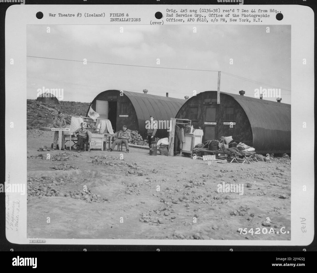 Open Air Dispensary Of The 2Nd Air Base Group At Patterson Field ...