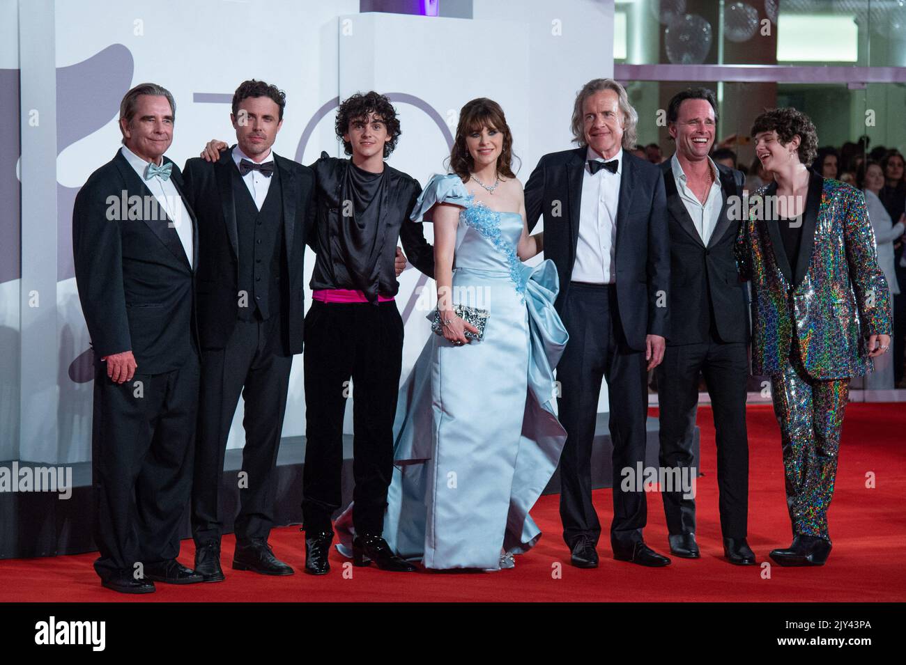Venice, Italy. 07th Sep, 2022. Beau Bridges, Casey Affleck, Jack Dylan ...