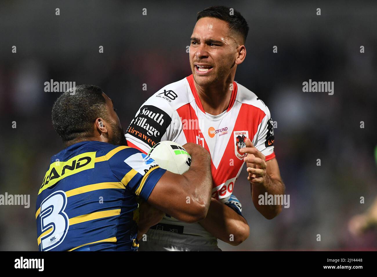 Corey Norman of the Dragons during the Round 20 NRL match between the ...